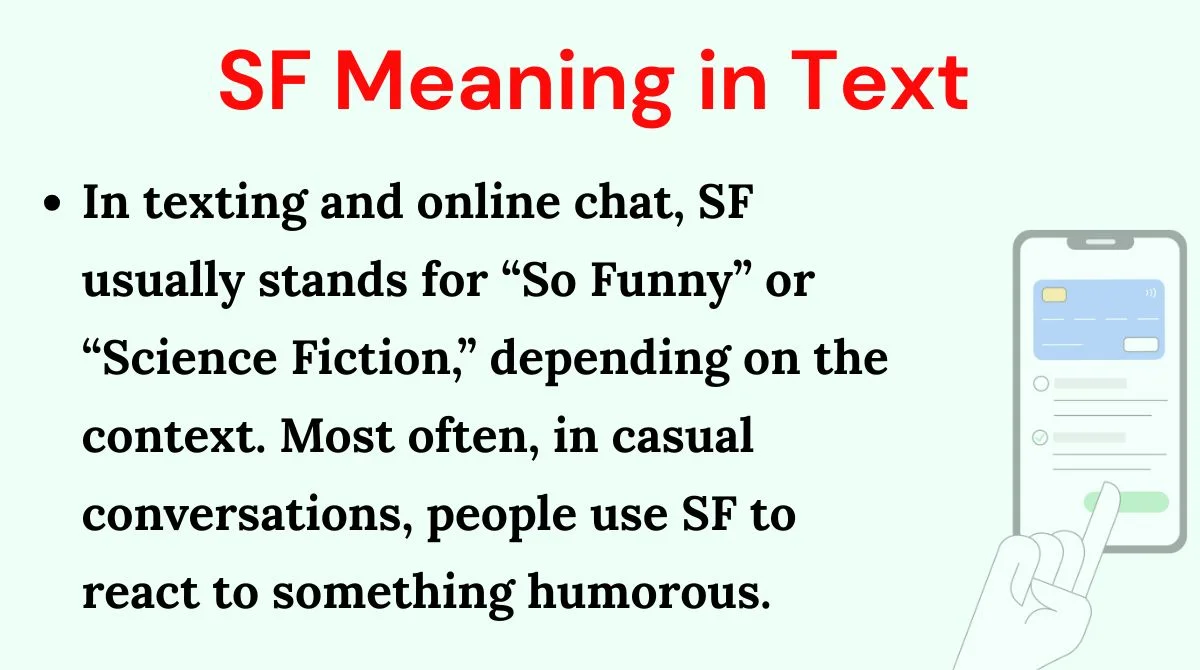 SF Meaning in Text: What Does “SF” Stand for in Chat & Social Media For ...