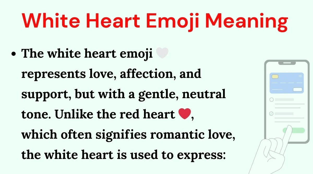 White Heart Emoji Meaning: Everything You Need to Know For 2026